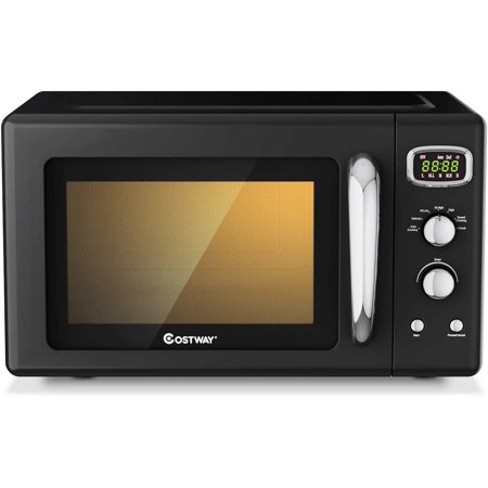 Retro Countertop Microwave Oven, 0.9Cu.ft, 900W Microwave Oven, with 5 ...