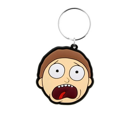 Rick And Morty Terrified Face Morty Keyring | Walmart Canada