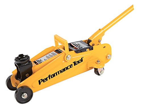 Performance Tool W1606 2 Ton (4,000 lbs.) Capacity Compact Trolley Jack ...