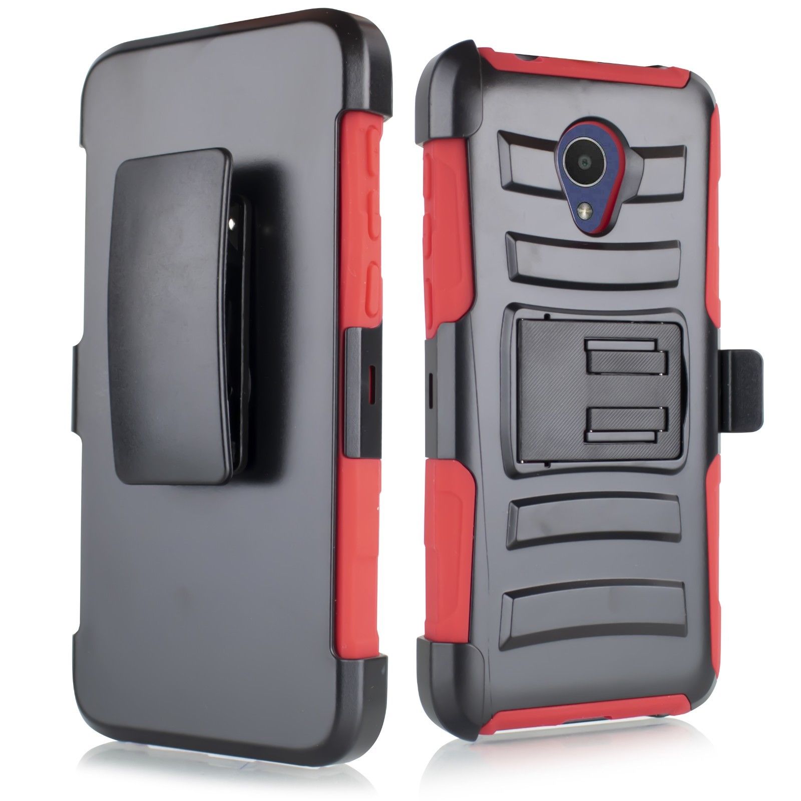 for 5" Alcatel X1 Hybrid Heavy Duty Belt Clip Shockproof Holster ...