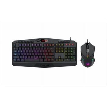 Shipadoo D500 RGB 104 Keys Gaming Keyboard and Mouse Combo, Black ...
