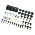40PCS Undertray Clips Screws Compact Shockproof Engine Under Cover Splash Shield Guard Body ...