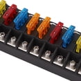 BIMZUC 12 Way Blade Fuse Block Multifunctional Circuit Box Holder with ...