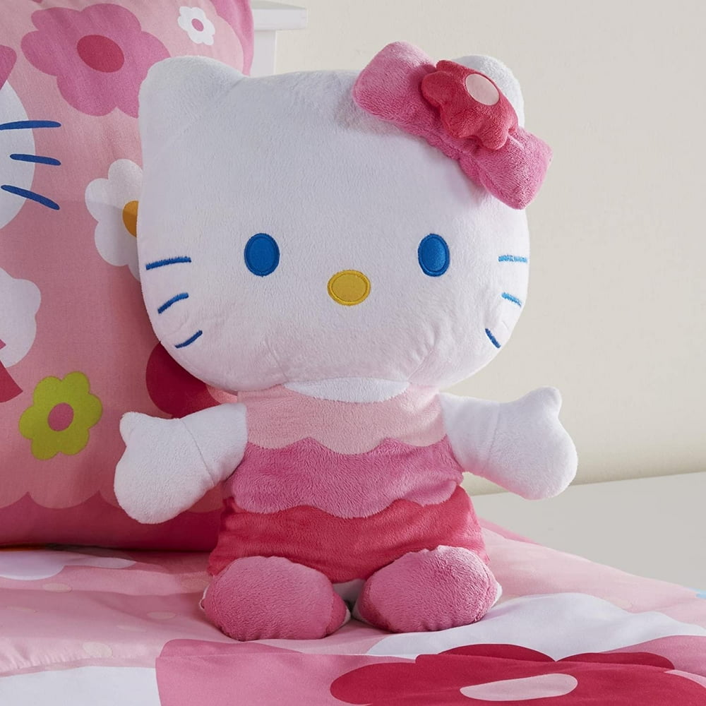 Hello Kitty "Wavy Dress" 17" Cuddle Plush Pillow - Walmart.com ...