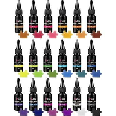 WINDLAND Transparent Epoxy Resin & UV Lamp Dryer Casting & Coating Epoxy Resin Kit for DIY ...