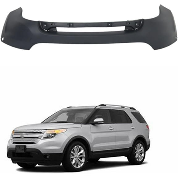 ALL-CARB Front Bumper Cover Primed with Park Assist Holes Replacement ...