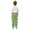 BZSMCE Star-shaped Carambola Pattern Print Elastic Waist Jogger Pants ...