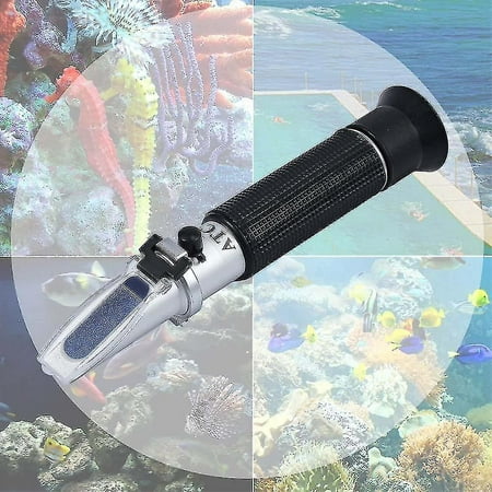 Salinity Refractometer Compatible With Seawater And Marine Fishkeeping ...