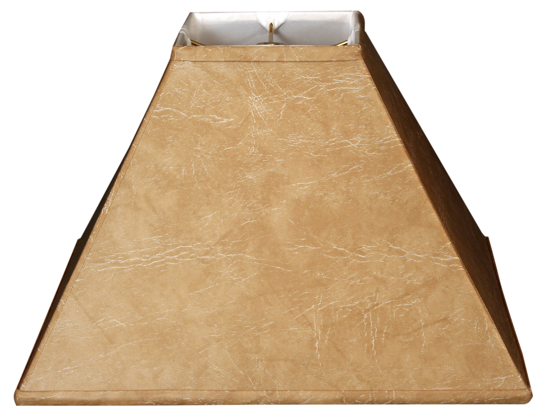 Royal Designs 16" Square Sharp Corner Lamp Shade Mouton - Walmart.com