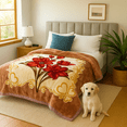 Shubozy Luxury Korean Mink Blanket – 2 Ply Reversible Plush Raschel ...