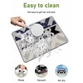 Abstract Art Doormat Non Slip Diatomaceous Earth Door Mat Absorbent ...