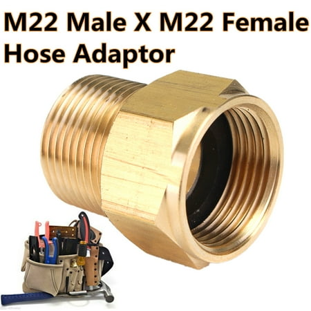 M22 Male X M22 Female Hose Coupling Adapter For Karcher HD HDS Pressure ...