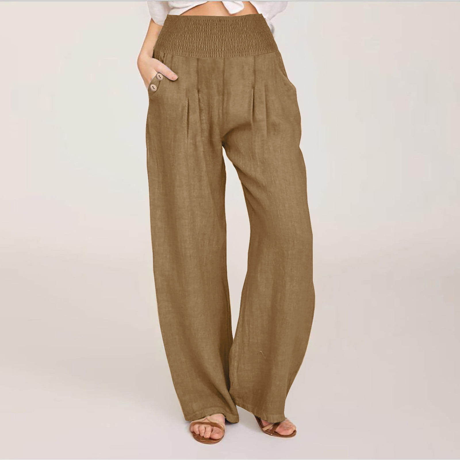 Click here for Lovzfmll Womens Pants  Loose Wide Leg Pants High W... prices