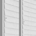 Lumino 2.5" Cordless Faux Wood Blinds, White, 67"W x 48"L - Walmart.com