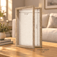 12x18 Deep Shadow Box Frame Wooden Display Case W. Linend & Tempered ...