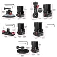 Action Camera Handlebar Mount Aluminum Quick Release Mechanism For Easy ...