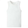 3 Pack Kids Vest Tops Crew Neck Sleeveless T-Shirt Animal Print Tank ...