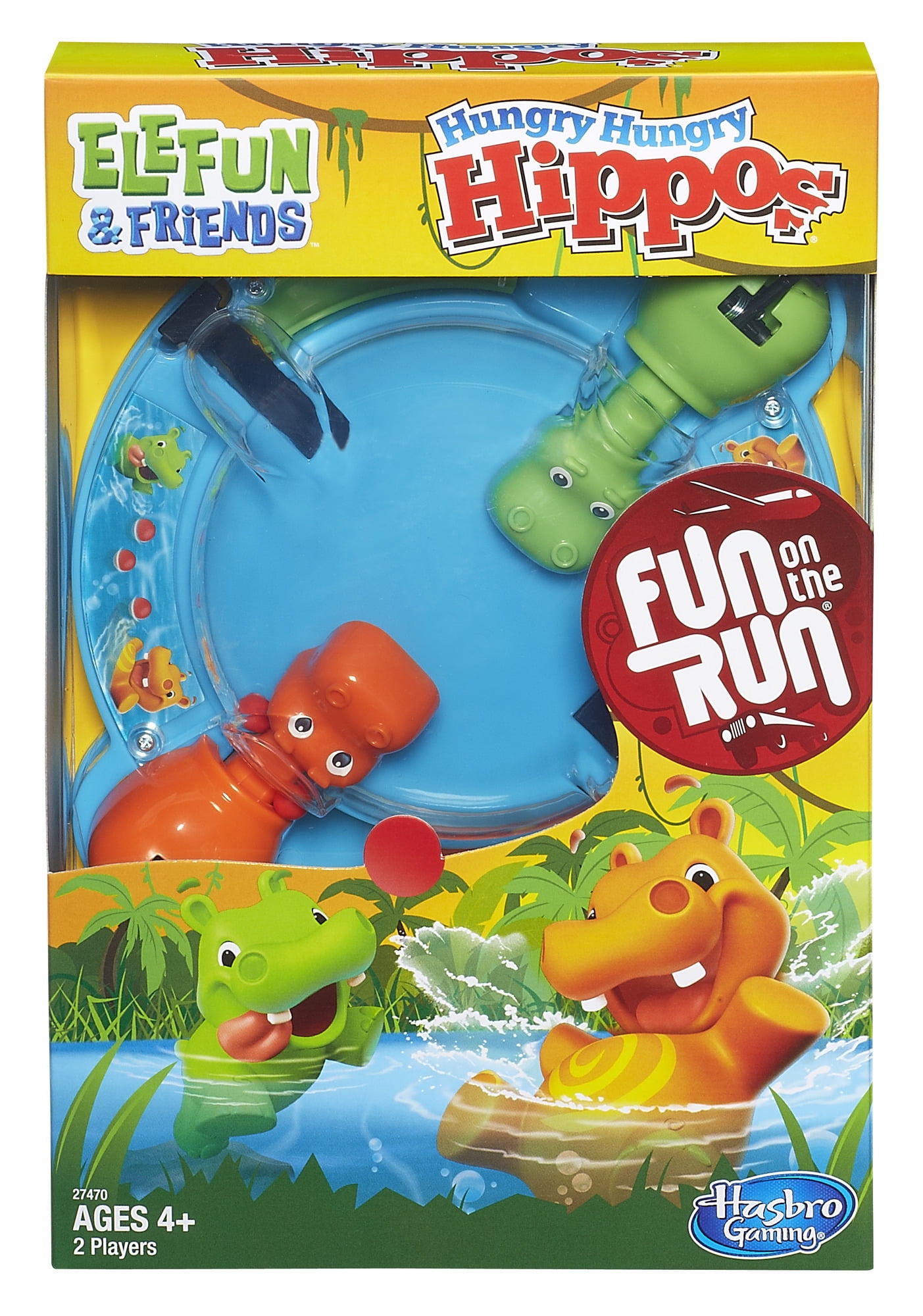 Elefun & Friends Hungry Hungry Hippos Game - Walmart.com