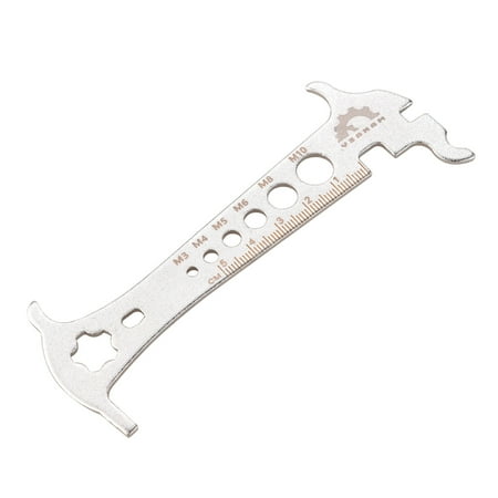 Bicycle Chain Measuring Ruler Bike Chain Checker Wear Indicator Gauge ...