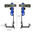 Adjust Tree/Pole Climbing Spike Set 2 Gear Safety Belt Rope Lanyard w ...