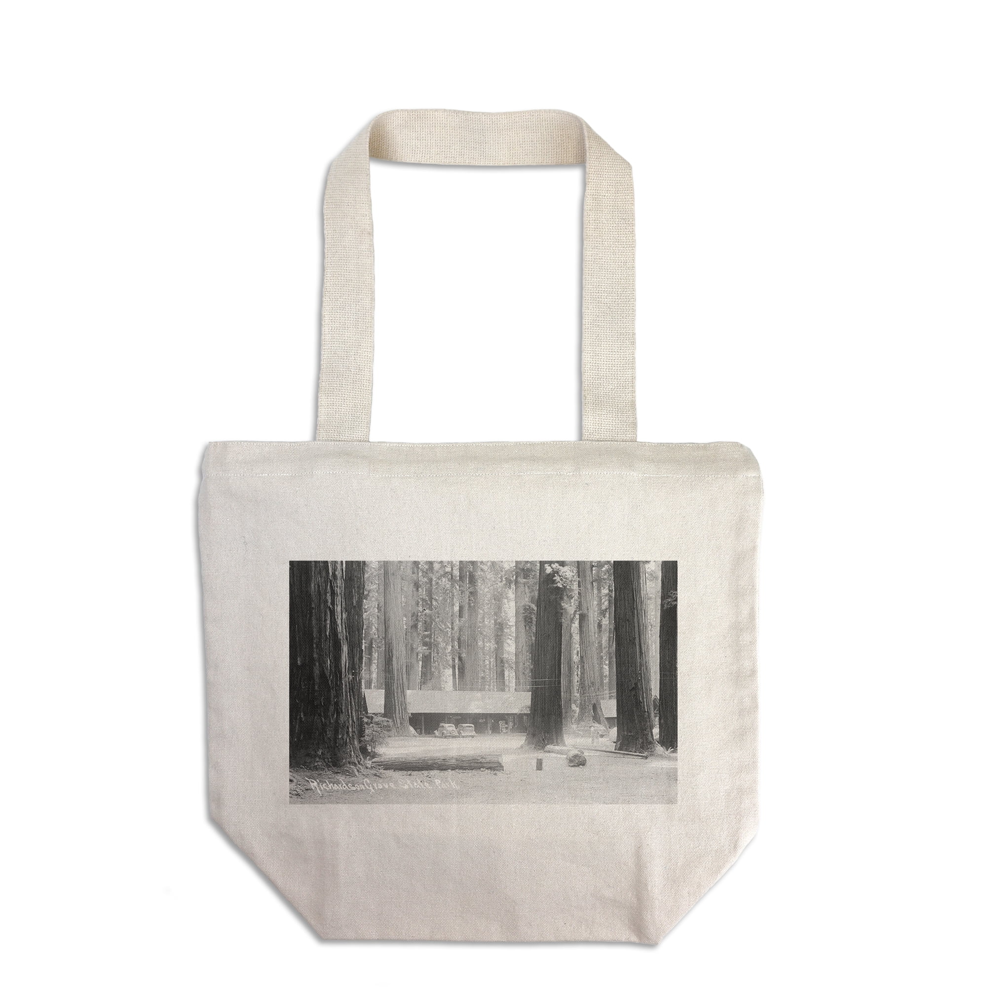 Richardson Grove State Park Entrance (100% Cotton Canvas Reusable Tote ...