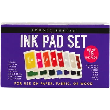Color Splash!® Washable Color Ink Pads (Pack of 12) - Walmart.com