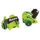 Razor Jetts DLX Heel Wheels - Neon Green, Wheeled Skate Shoes with ...
