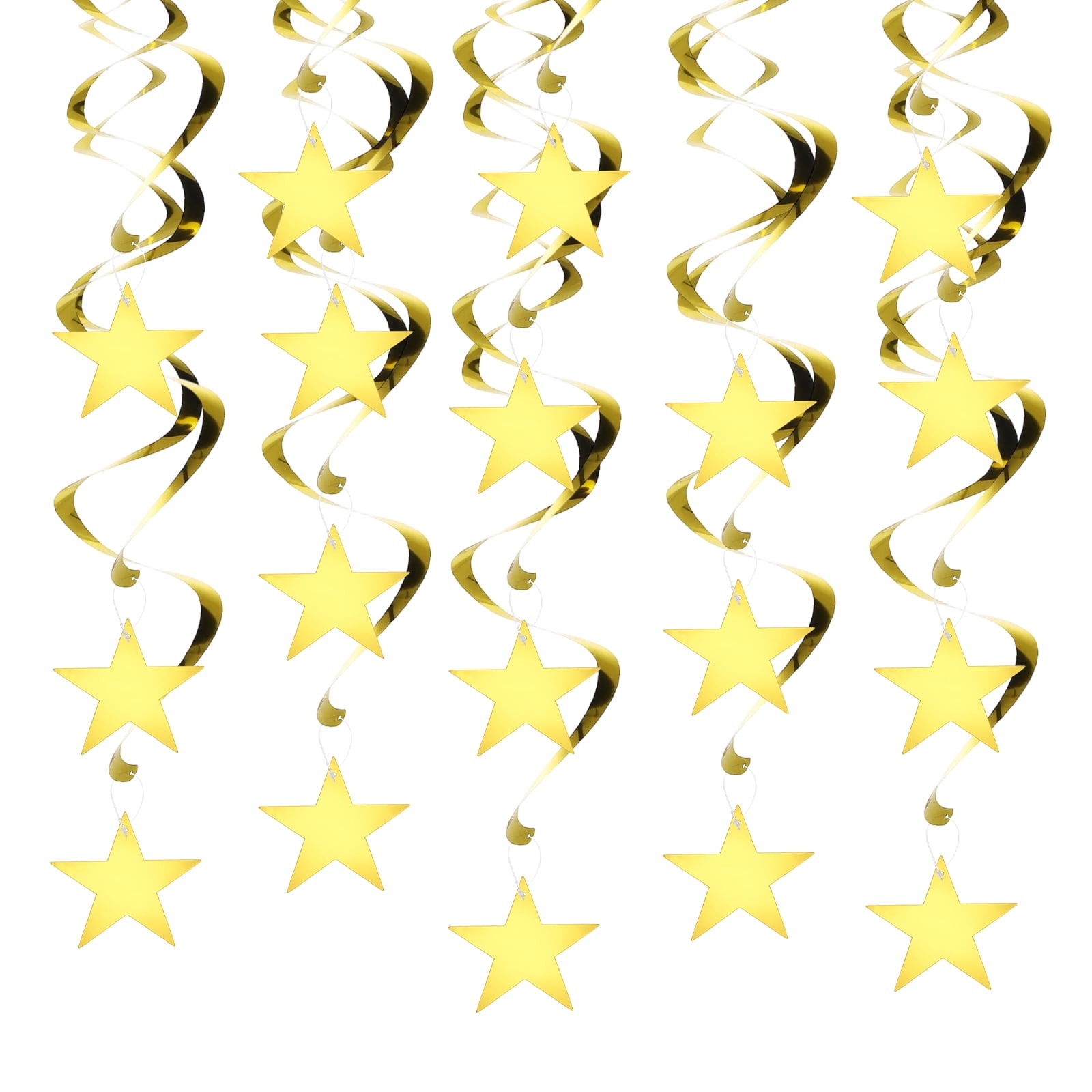 Click here for Uxcell 18pcs Hanging Stars Decorations  27inch Sta... prices