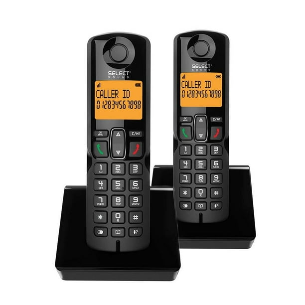 Teléfono Select Inalámbrico 8032 Negro | Bodega Aurrera en línea