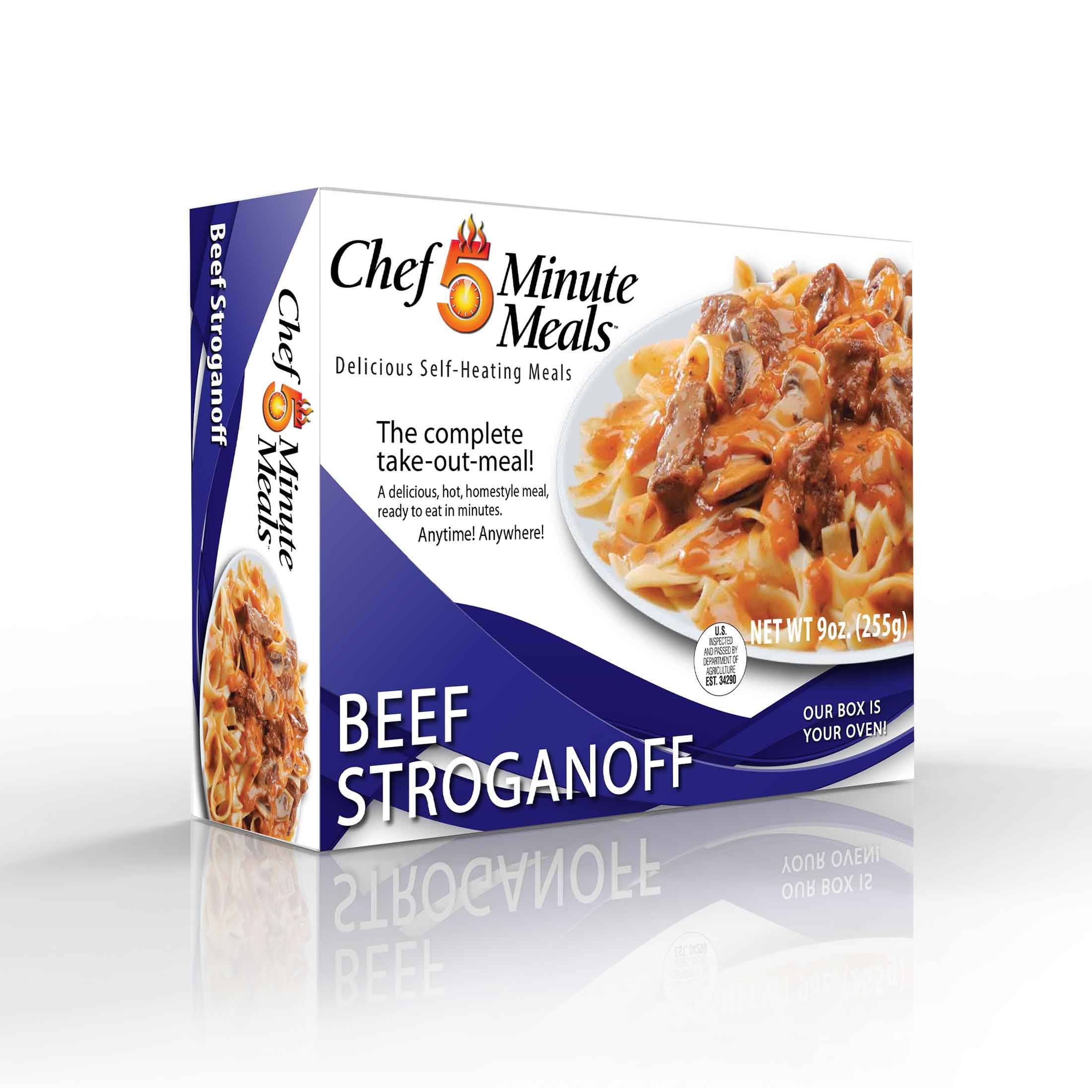 Chef 5 Minute Meals Beef F Stroganoff Single - Walmart.com