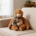 Punch Monkey Plush Baby Macaque Punch Plush Toy Punch Monkey Stuffed ...