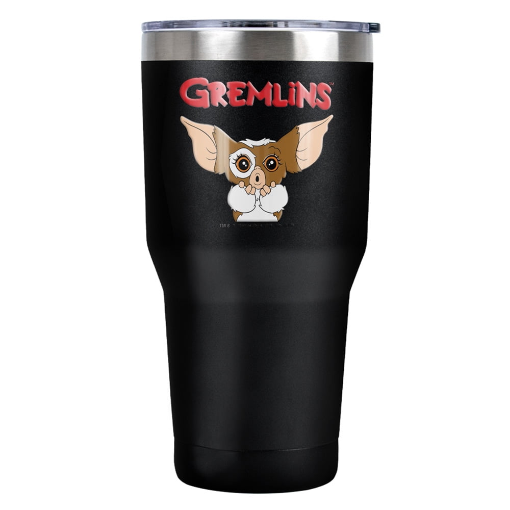 Gremlins Gizmo Logo Stainless Steel Tumbler 30 oz Coffee Travel Cup ...