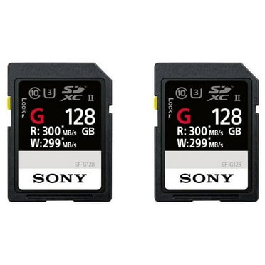 Sony Tough G Series SDXC UHS-II Memory Card 256GB - Walmart.com