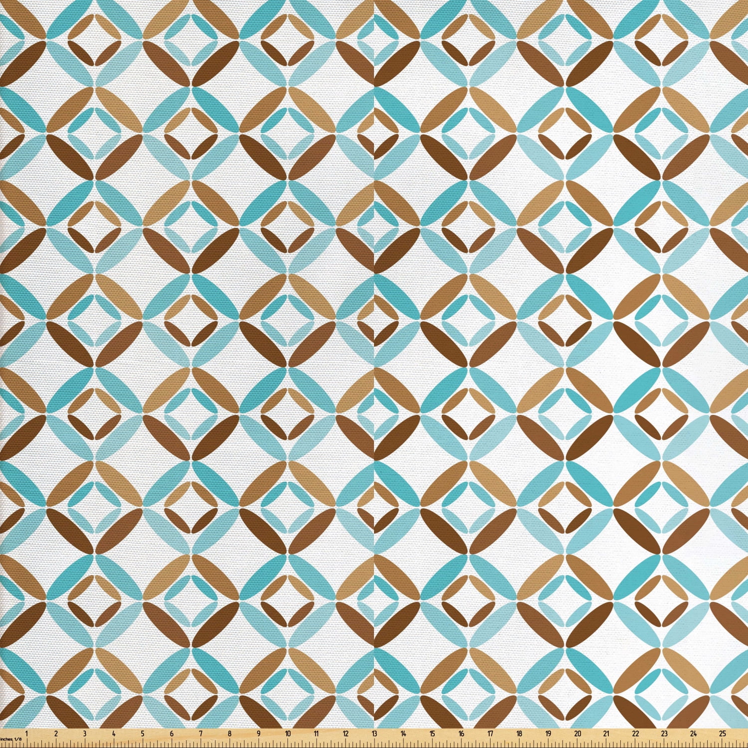 Abstract Upholstery Fabric by the Yard, Design of Geometric Shapes ...