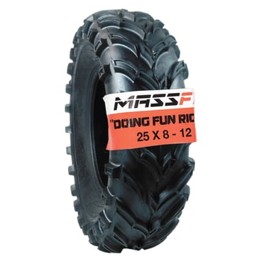 Forerunner Mars B 25x8.00-12 6 Ply Mud Terrain ATV & UTV Tire with ...