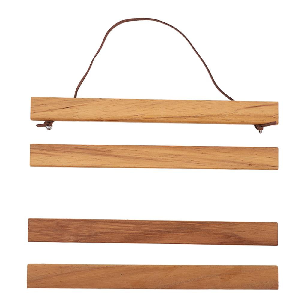 Click here for Simhoa Wooden Poster Hanger Frames Teak Wood Wall... prices