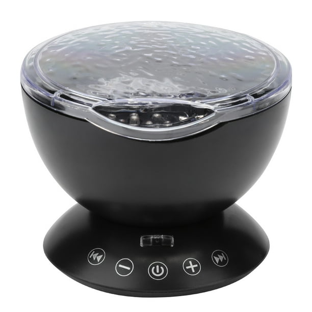 Music Player,Ocean Wave Projector Built Portable Projector Night Light ...