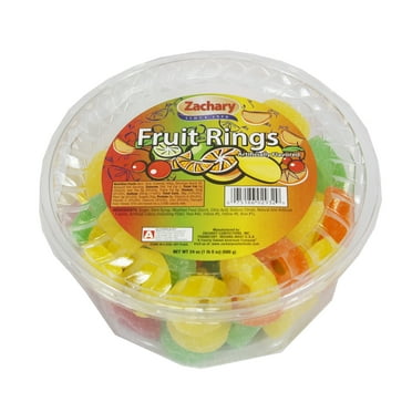 Zachary Bold Cherry Flavor Candy Slices, 24 Oz - Fruit Jelly SnacksF ...