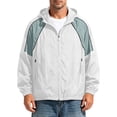 Ceisia Color Block Spliced Hooded Sun Protection Shirts Thin Quick Dry ...