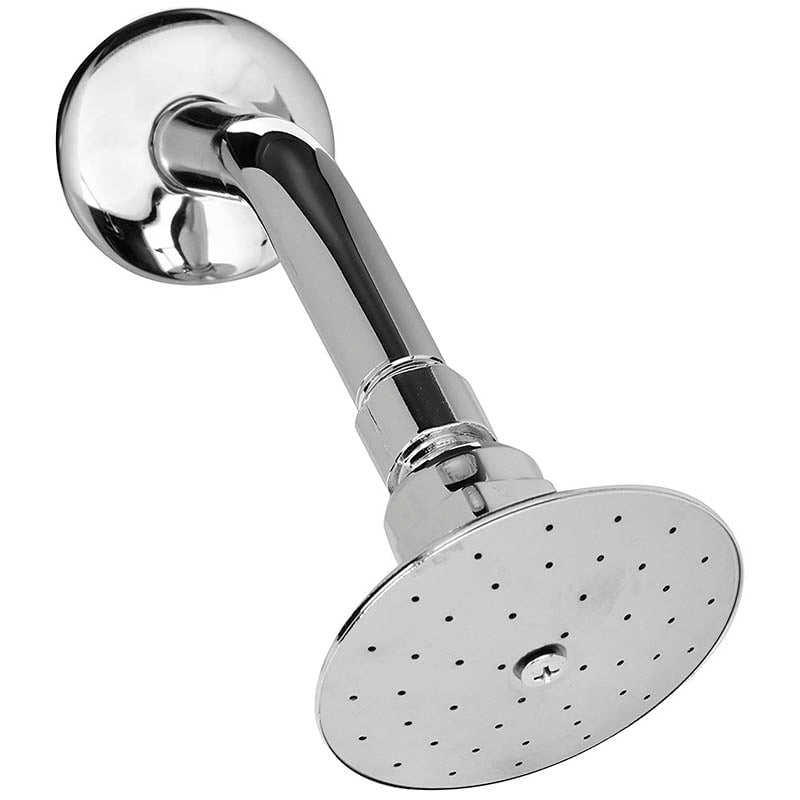 Regadera Con Brazo Y Chapetón 8.6 Cm De Diámetro A Pared URREA Urrea ...