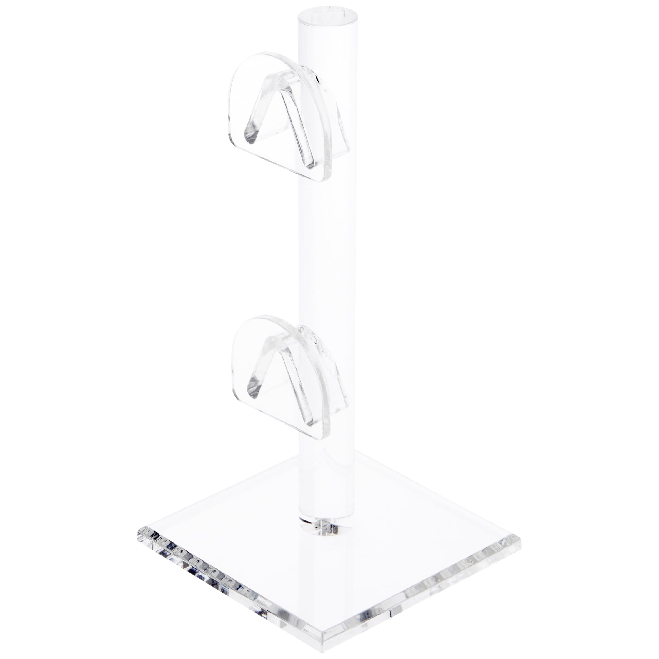 Plymor Clear Acrylic 2 Curved Bridge Display Risers for Eyeglass Frames ...