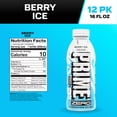 Prime Zero Hydration Sports Drink, Berry Ice, 16.9 fl oz, Bottle ...