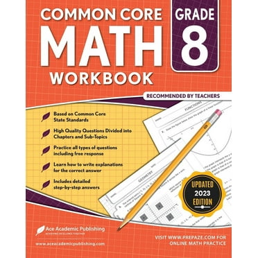 8th Grade Common Core Math Workbook: Common Core Math Grade 8 Prep Book ...