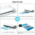 A3 Laminator Machine, 13 inch Thermal/Cold, 40 Pouches, Cutter, Corner ...
