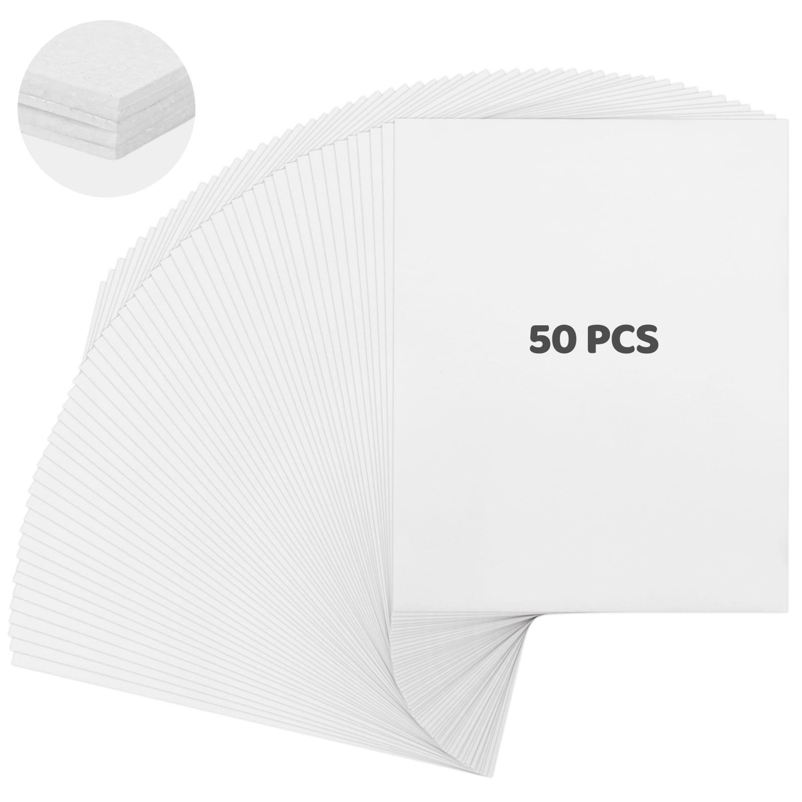 Click here for Bottlepic 50 Pcs Foam Boards  8 X 10 Inches Foam C... prices