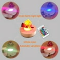 Calcifer Night Light with Remote Control - Multi-Color Adjustable LED ...