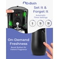 Automatic Air Freshener Spray Dispenser, Black Wall Mounted or Free ...