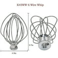 Mixer Kit For Ksm150 Includes Dough Hook Wire Whip And Coated Flat ...