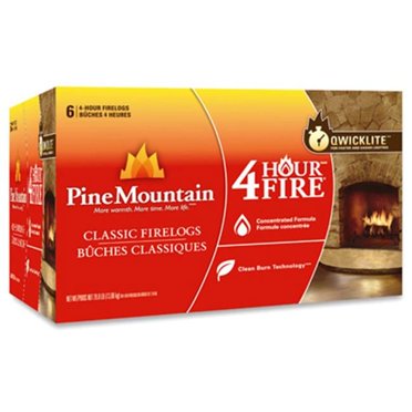 Pine Mountain StarterLogg, 48-Count, Easy Start Wood Fire Starter for ...