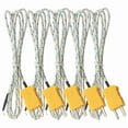 5PCS 1M Wire Measuring Temperature K Type Thermocouple Sensor Digital ...